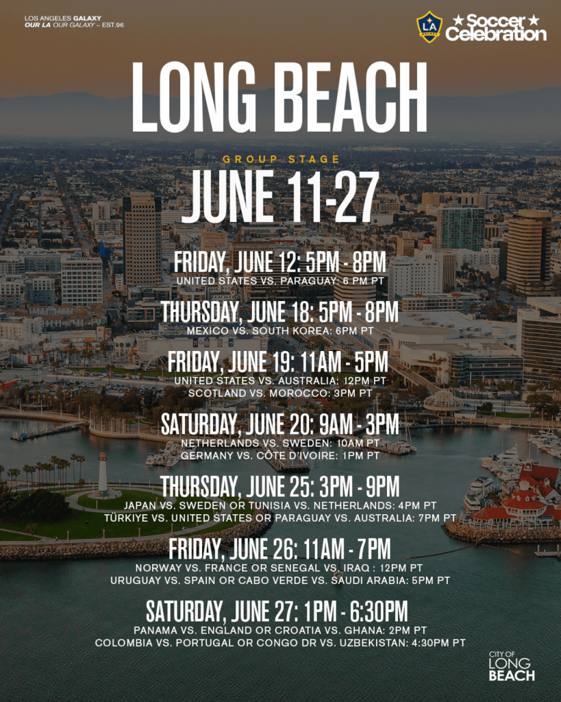 LA Galaxy Soccer Celebration | Downtown Long Beach Alliance